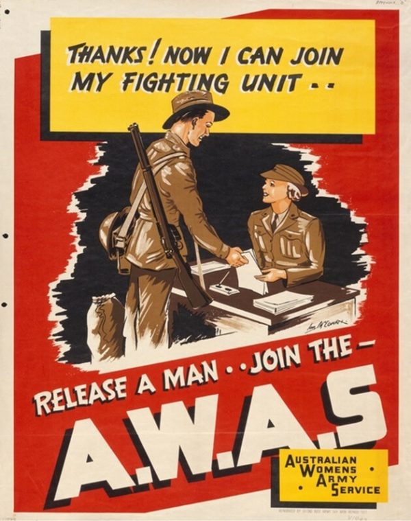 The Australian Women’s Army Service (AWAS) – Old Treasury Building