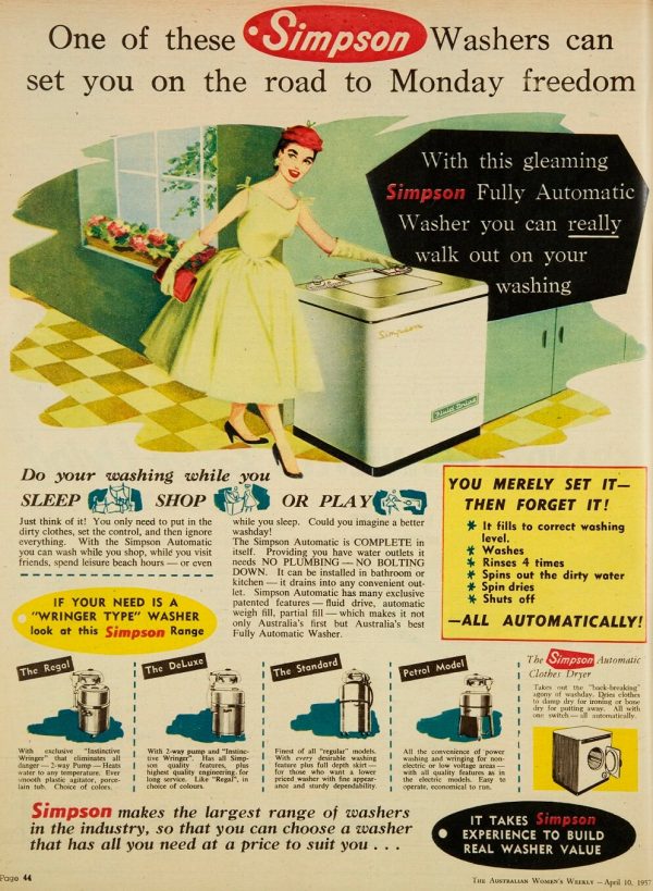 In the Home: Laundry – Old Treasury Building