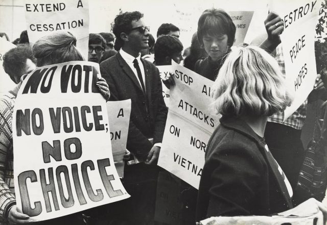 Protest for Peace – Old Treasury Building