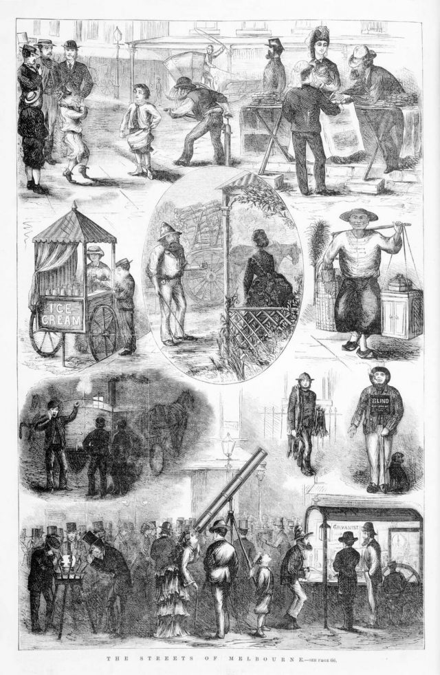 On the Street – Old Treasury Building