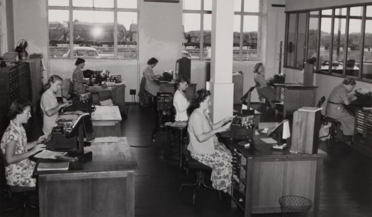 In The Office: The Typewriter – Old Treasury Building