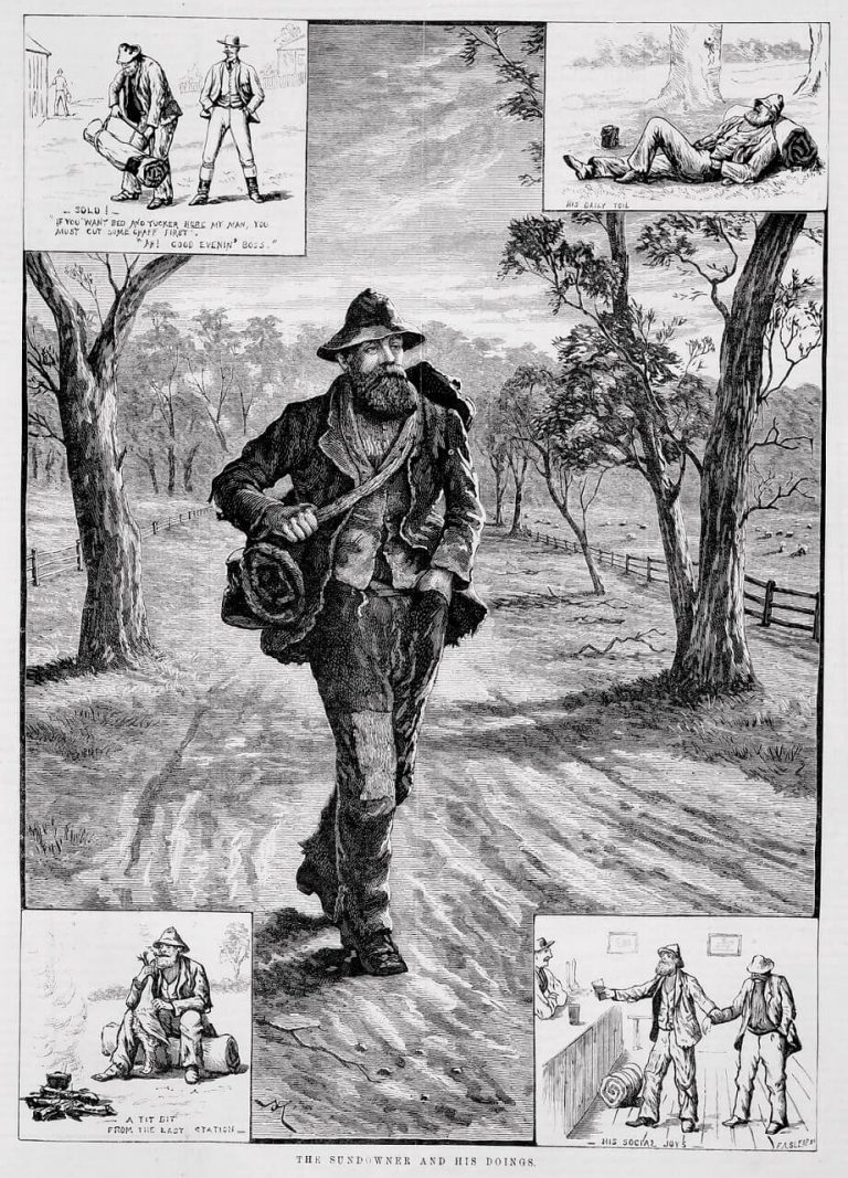 On the Road: The Swagman – Old Treasury Building