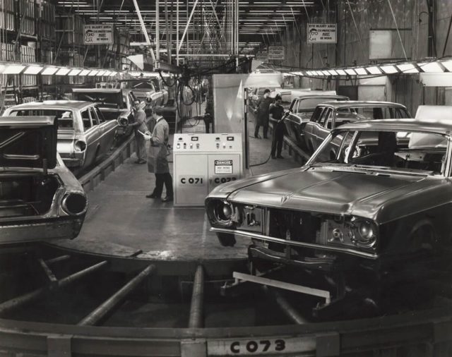 In the Factory: The motor vehicle industry – Old Treasury Building