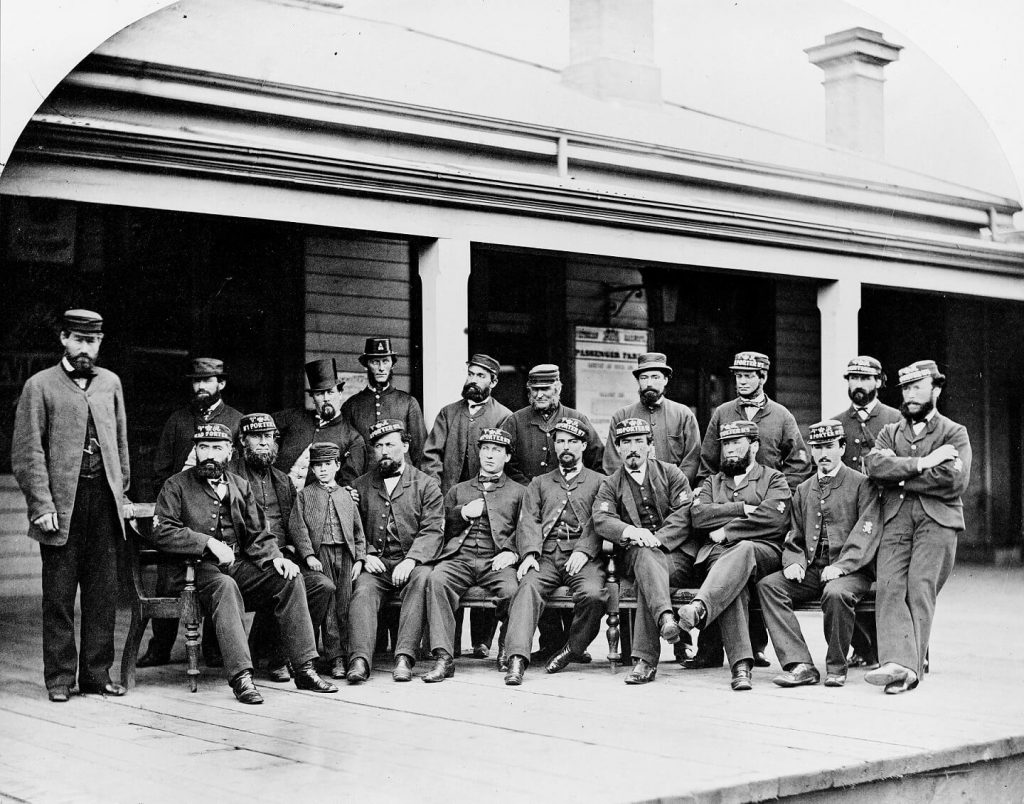 On the Tracks: Station Staff – Old Treasury Building