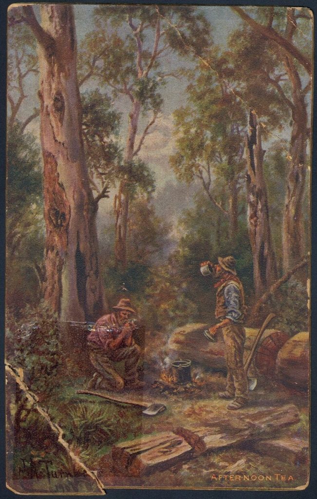 On the Land: Timber getters – Old Treasury Building