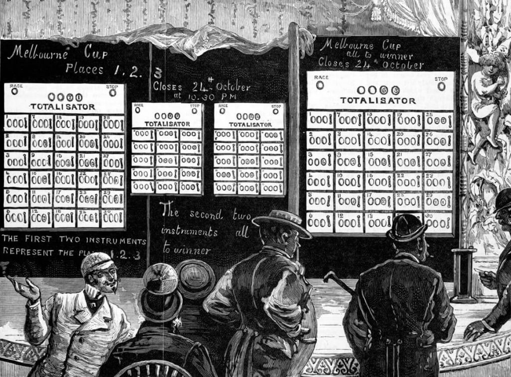 In the Shadows: At the Racetrack – Old Treasury Building