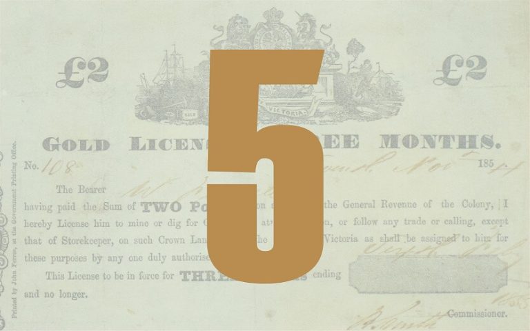 Gold Rush: 20 Objects, 20 Stories – Old Treasury Building