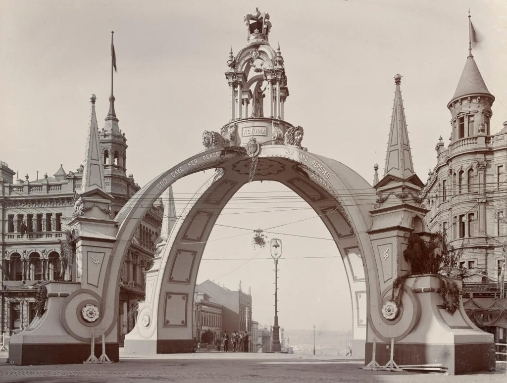 Melbourne's Federation Arches- Old Treasury Building